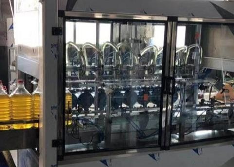 Quality 0.2L Automatic Oil Filling Machine 1500mm Edible Oil Bottle Filling Machine for sale