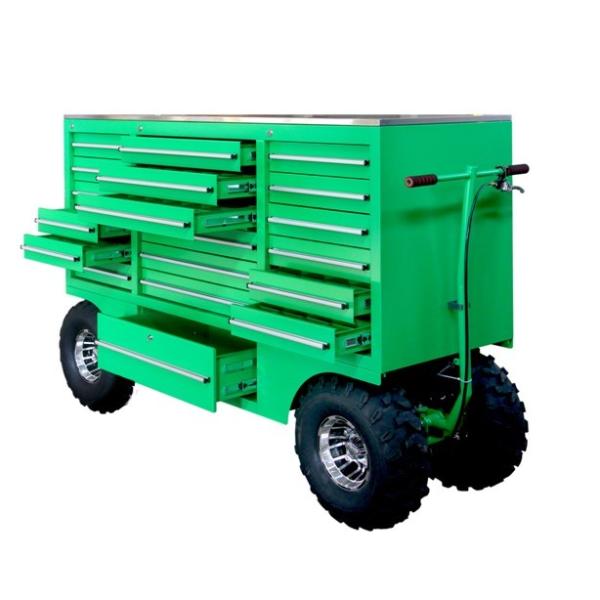 Quality Customizable Tool Cabinet Trolley Stainless Steel Tool Chest on Wheels for for sale