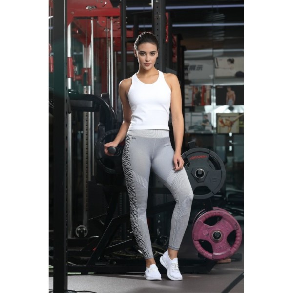 Quality Eco Friendly Mesh Racerback Tank Recycled Polyester Seamless Sustainable Activewear for sale