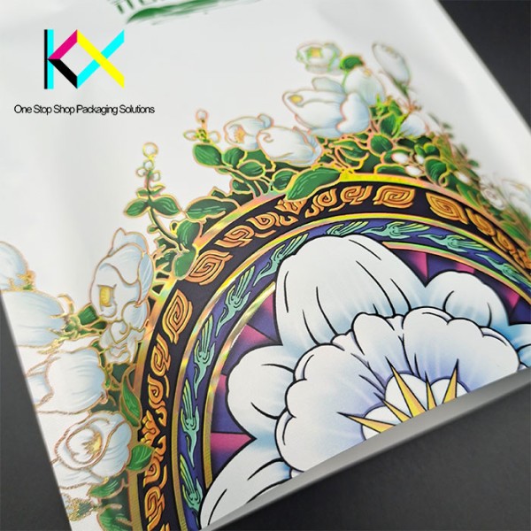 Quality Custom Printed Tea Packaging Bags Spot UV Technology Moisuture Proof for sale