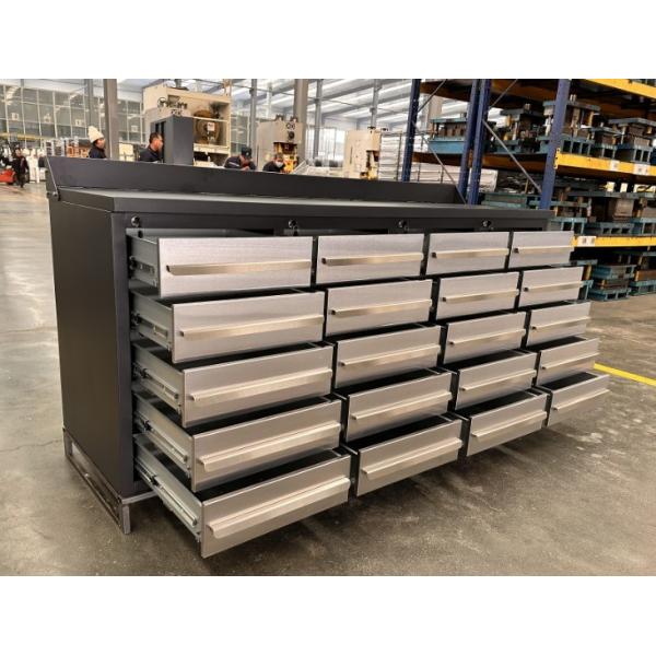 Quality Industrial Heavy Duty Metal Workbench with Cabinet and Drawers for sale