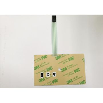 Quality Embossed Key Custom Membrane Switches Rich Color For Medical / Controller for sale