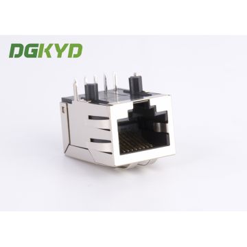 Quality 1000BASE Ethernet Cable Cat6 RJ45 connector Modular Jack with PBT Black Housing for sale