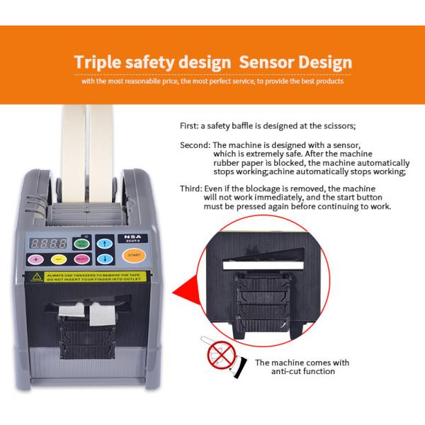Quality Customized Kraft Tape Machine , 25w Water Activated Gum Tape Dispenser for sale