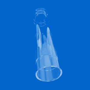 Quality Quartz Glass Tube 1100 Degree Quartz Furnace Tube OD 300mm Lengh 2000mm High for sale