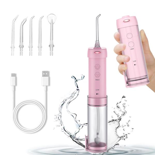 Quality OEM Dentist Recommended Water Flosser 5 Modes Cordless ABS Material for sale