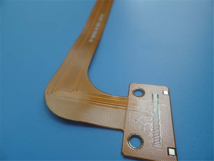 Quality Multilayer flexible PCBs Polyimide PCBs Printed Circuit Gold FPC with 0.25mm for sale