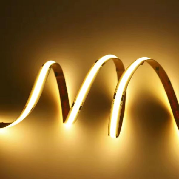 Quality 180 ° Beam Angle Cob Led Strip 5v 300 Leds/M Can Cut Single Color for sale