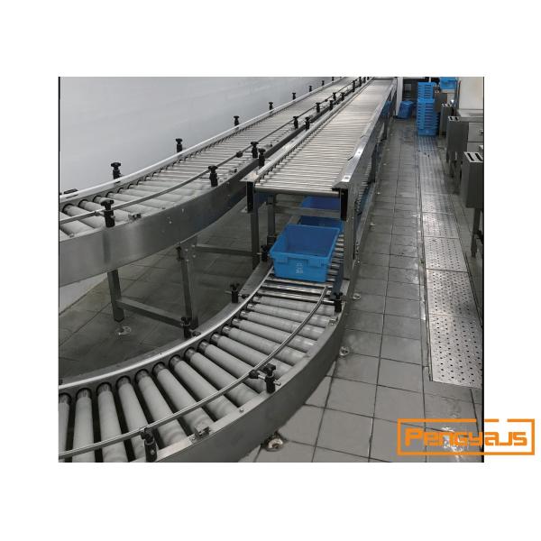 Quality 30 Degree Diverter 100mm Height Flexible Gravity Conveyor Systems for sale