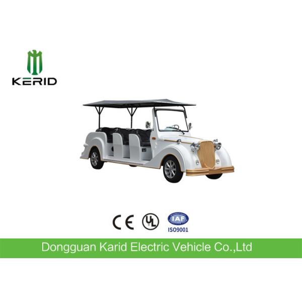 Quality Sightseeing 11 Seats Electric Vintage Cars with Corrosion Resistance Body CE Approved for sale