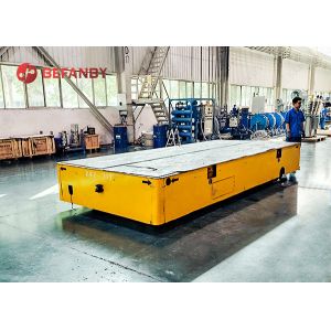 Quality 30 Ton Steerable Flexible Trackless Transfer Cart with Customized Load Capacity for sale