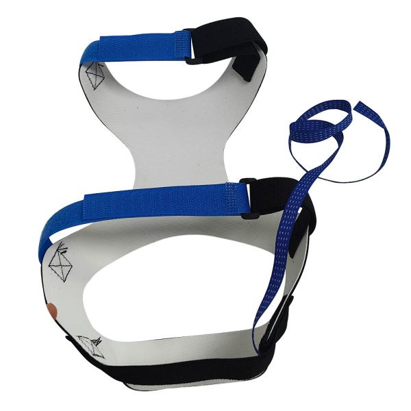 Quality Adjustable Black White ESD Antistatic Heel Strap For Cleanroom for sale