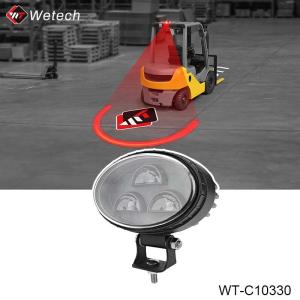 Quality IP67 Forklift Arc Light 30W Fork Truck Lights 10V - 80V For Pedestrian Safety for sale