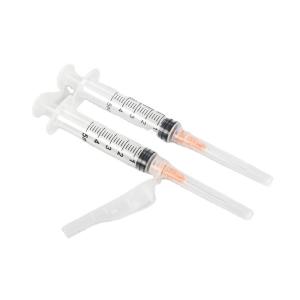 Quality OEM Plastic Disposable Luer Lock Syringe With Needle for sale