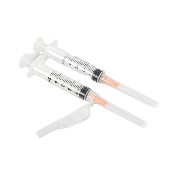Quality OEM Plastic Disposable Luer Lock Syringe With Needle for sale