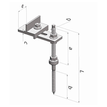 Quality Hooks And Hanger Bolts Solar Panel Kits Aluminum Rooftop Mounting Systems Unique for sale