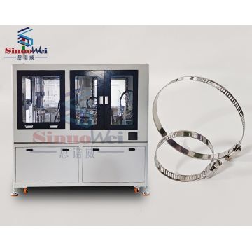 Quality 13.56N/M Hose Clamp Manufacturing Machine American Type Hose Clamp Machine 1000 for sale