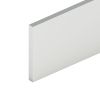 china ±1% Tolerance Silver Anodized Flat Aluminium Profiles for Residential Applicatio