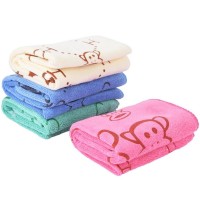 Quality 400g Plain Woven 25 * 50cm Soft Tea Towels With 80% Polyester And 20% Nylon for sale