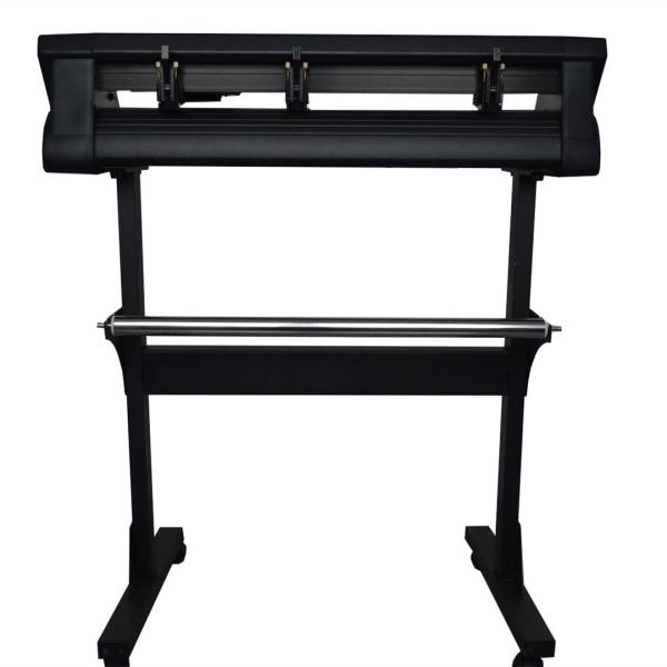 Quality Black 870mm 34 Inch Vinyl Printing Cutting Machine for sale