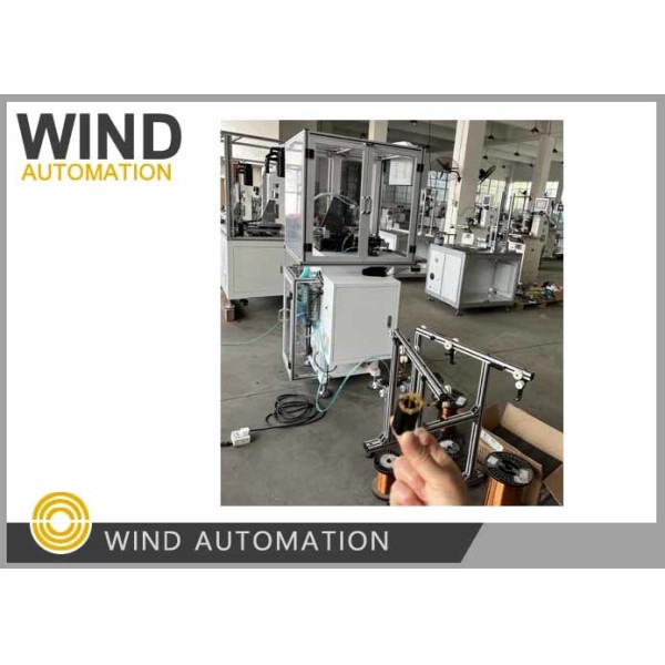 Quality Eight Poles BLDC Stepping Motor Stator Winding Machine With Two Needles for sale