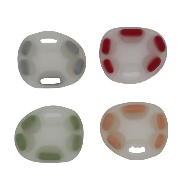 Quality Custom Silicone Eye Massager Head Shore A 0 with Gel for sale