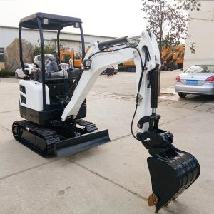 Quality 2000rpm Crawler Mini Home Excavator Euro 5 Engine 2 Tonne Digger for sale