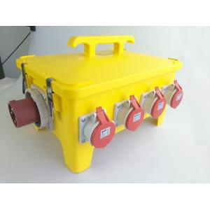 Quality 36 Pole IP66 Mobile Power Distribution Box MCB Protection 160A Current for sale