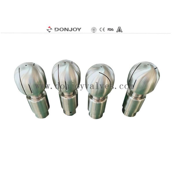 Quality SS316L Elliptial Rotary Tank Spray Balls With Pin Connection for sale