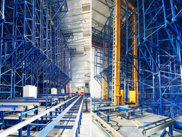 Double Deep Pallet Stacker ASRS