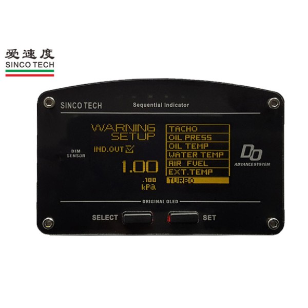 Quality Digital Turbo Boost Gauge / ZD Gauge OLED Display With Boost Sensors for sale