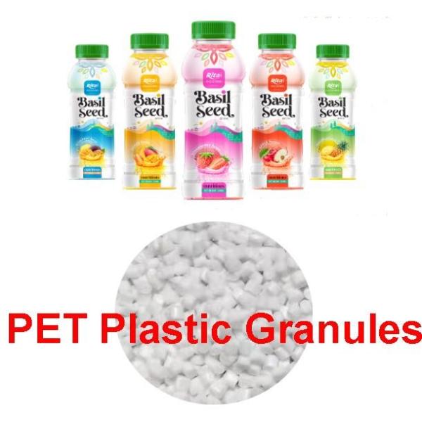 Quality Transparent Pet Bottle Granules Juice Bottle Polyethylene Terephthalate Raw Material for sale