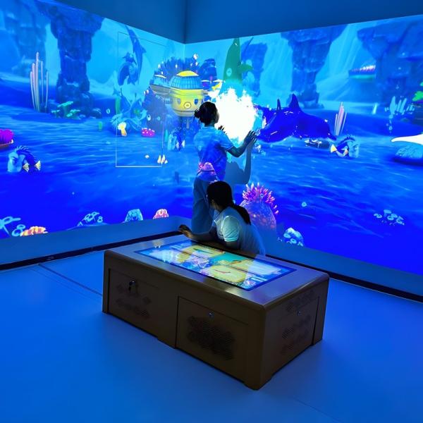 Quality Popular AR Interactive Table Painting Projector Games 110V-250V for sale