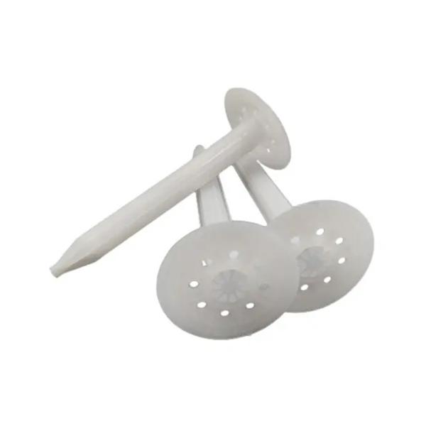 Quality Standard Flat Wall Rigid Insulation Anchors With Anti Rotation Design Nail Length 47mm  52mm 62mm for sale