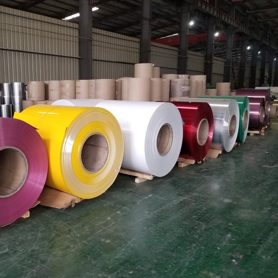 Quality 3003 H24 PE / PVDF Pre Painted Aluminium Coil For Gutter for sale