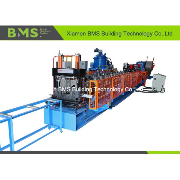 Quality 24 Roller Stations CZ Purlin Roll Forming Machine Cr12 With Quenched Treatment for sale