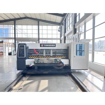 Quality Automatic Flexo Slotter Rotary Die Cutter with Water Ink Printer and Stripping for sale