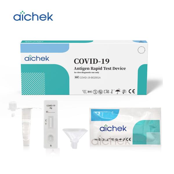 Quality CI 97.58% Rapid Lateral Flow Antigen Test Kit 2019 NCoV Home Daily Checking for sale