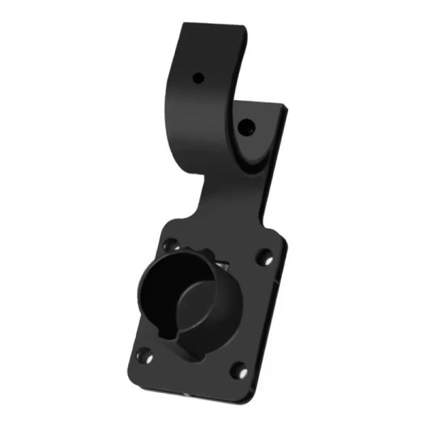 Quality 1EV Charger Plug Holder Coded Lock Dummy Socket Wall Mounted Ev Charging Cable Holder for sale
