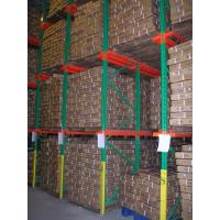Quality Specialized Customized FIFO Pallet Flow Rack System With 1-3 Ton Capacity for sale