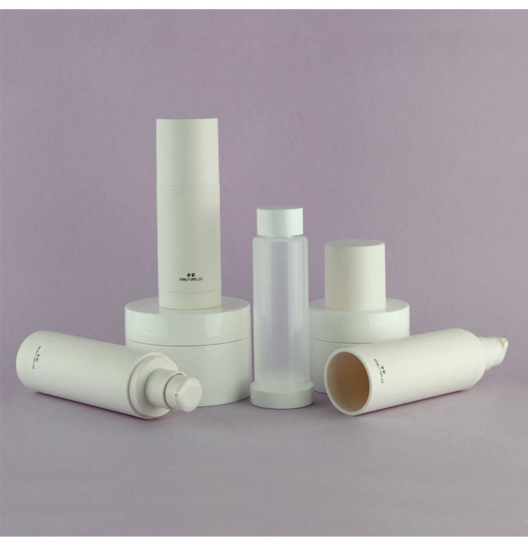 Airless pump bottle display
