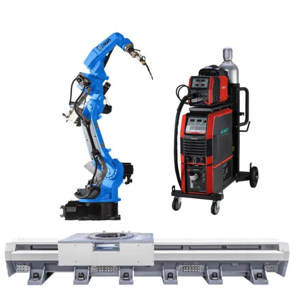 Quality GBS Arc Welding Robot GBS6-C2080 6 Axis Robot Robot Arm With Megmeet CM350 Welding Machine for sale