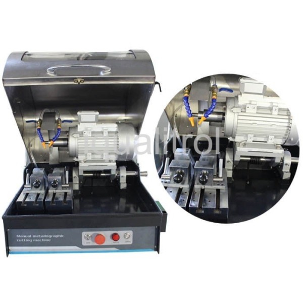 Quality Precision Manual Metallurgical Sample Cutting Machine XCut-342 for Metal Section for sale