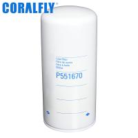 Quality Tractor P551670 For CORALFLY Oil Filter For CUMMINS 3313279 for sale