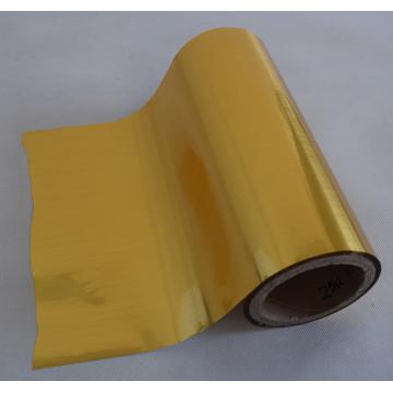 Quality Food Packaging Gold And Silver Vacuum Metalized Pet Film for sale