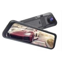 Quality 10 Inch IPS 2.5D Touchscreen Dashboard Mounted Dash Cam Parking Monitor FHD1080P for sale