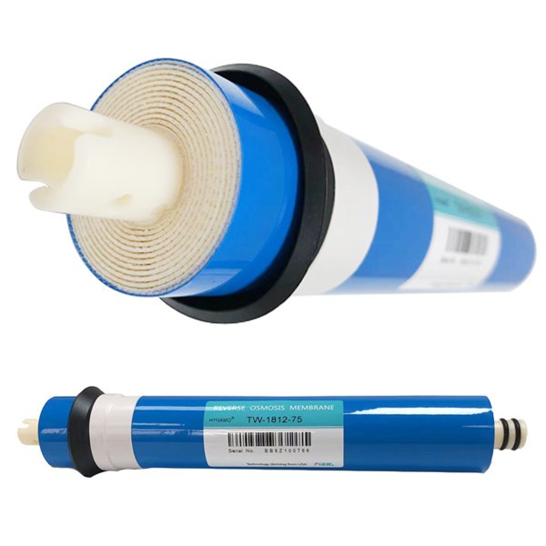 Quality TW-1812-75 GPD Domestic Reverse Osmosis Membrane Water Filter Brackish Water Purifier for sale