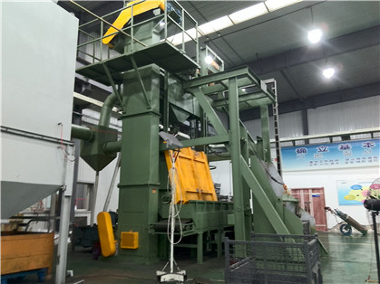 Quality 5TPH Tumblast Shot Blasting Machine Automotive Aerospace Industry Use for sale