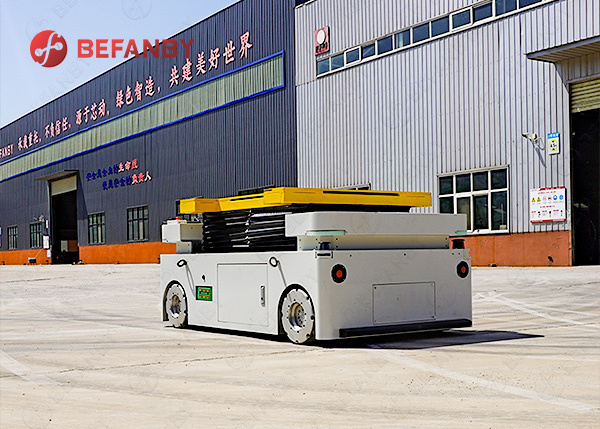 Quality 1.5 Ton Intelligent Trackless Mecanum Wheel With Lift AGV Robot for sale