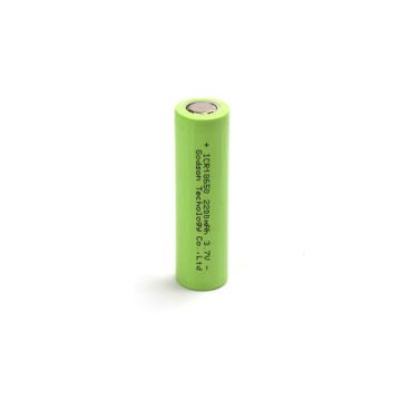 Quality 2200mAh Lithium Ion Battery Emergency Light Battery ICR18650 3.7V for sale